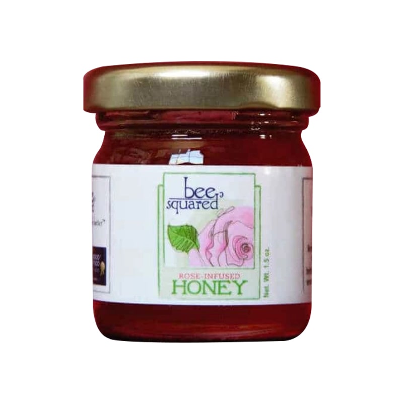 Bee Squared Apiaries Rose Petal Infused Honey – Beautyhabit
