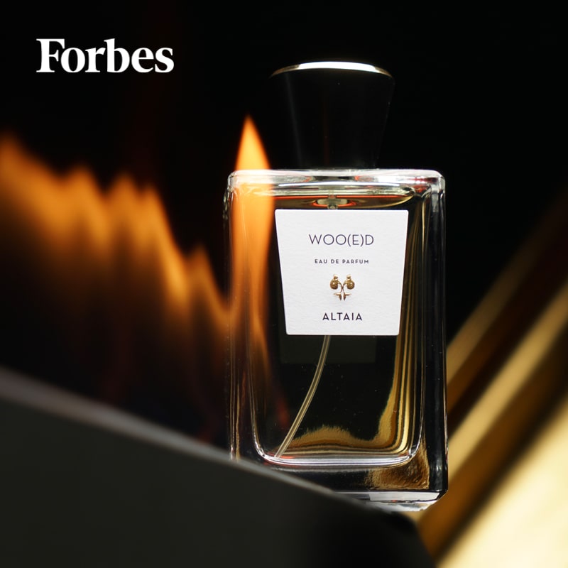 ALTAIA Woo(e)d Eau de Parfum as seen on Forbes.com | Beautyhabit