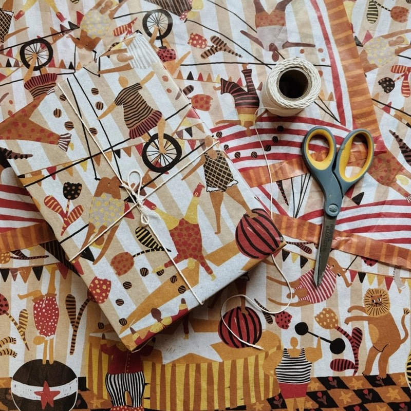 Rani Ban Co A Day At the Circus Tissue Paper – Beautyhabit
