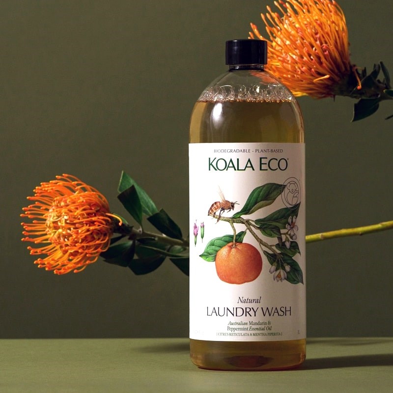 Koala Eco Laundry Wash - Mandarin & Peppermint (33.8 oz) – Beautyhabit