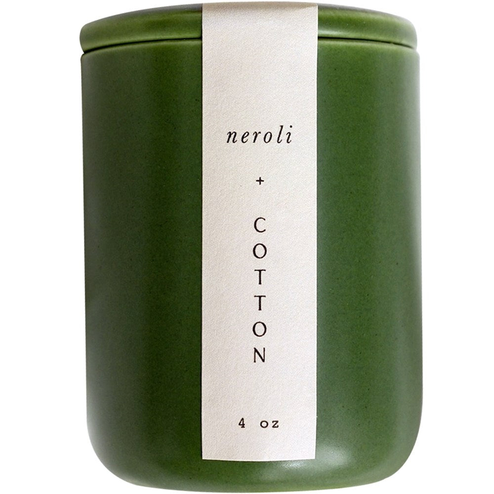 LEIF Mini Botanist Candle - Neroli & Cotton (4 oz) – Beautyhabit
