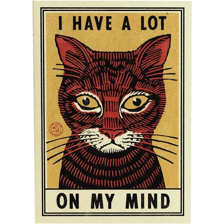 Ravi Zupa Arts On My Mind Greeting Card (1 pc) – Beautyhabit