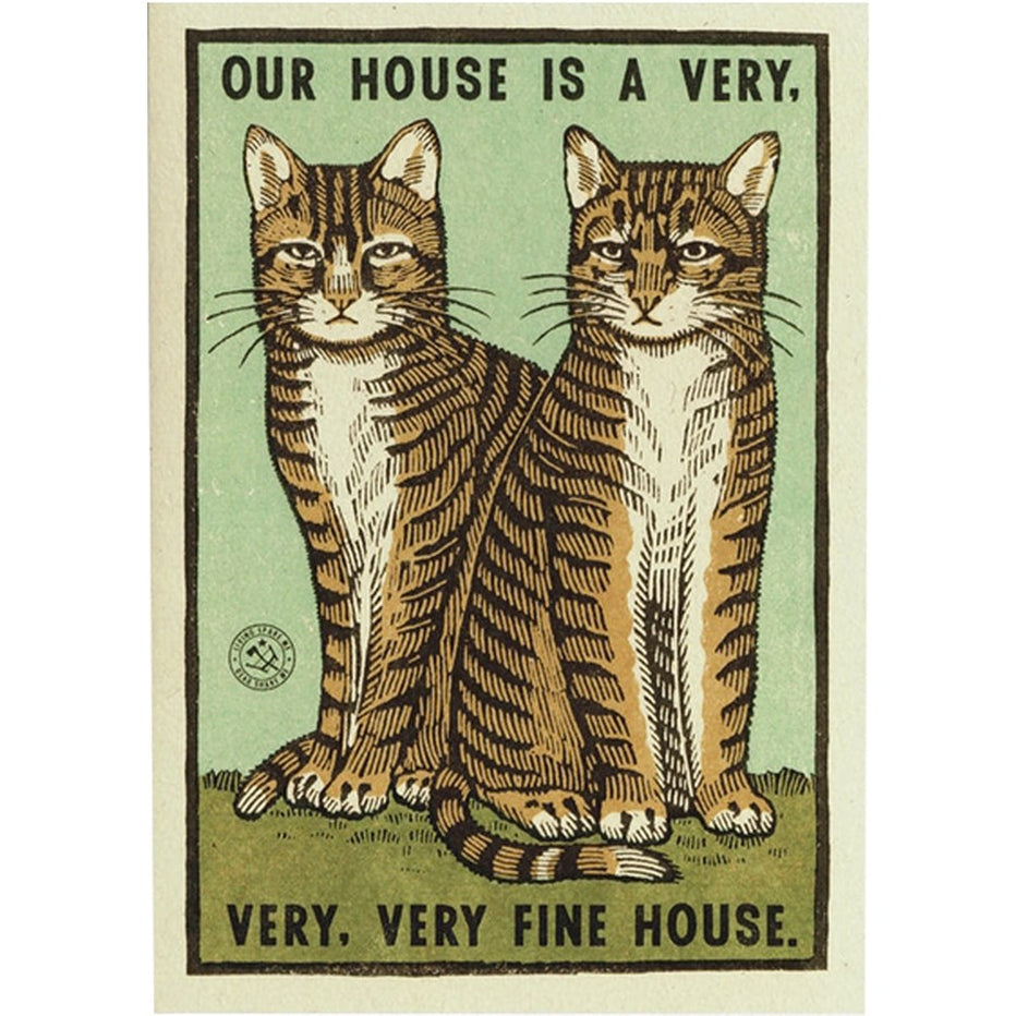 Ravi Zupa Arts Very Fine House Greeting Card (1 pc) – Beautyhabit