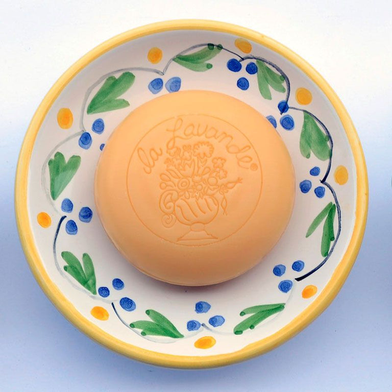 La Lavande Handmade and Handpainted French Round Soap Dish – Beautyhabit