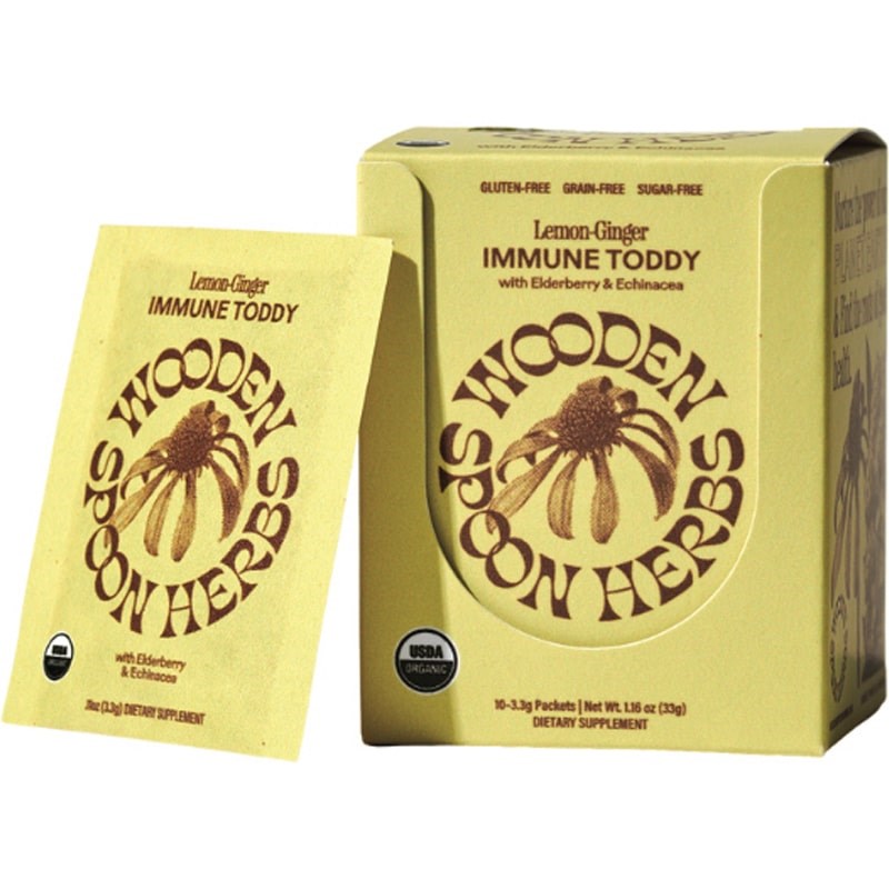 Wooden Spoon Herbs Lemon Ginger Immune Toddy Sachets – Beautyhabit