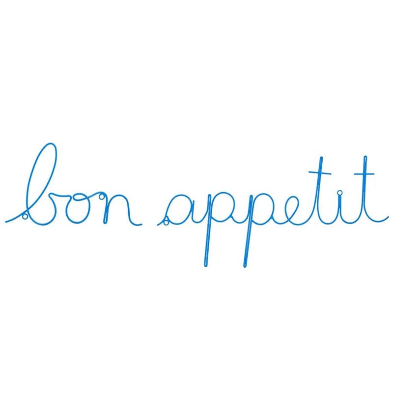 Word Art Bon Appetit Hand Drawn Typography Poster. Bon Appetit. Vector
