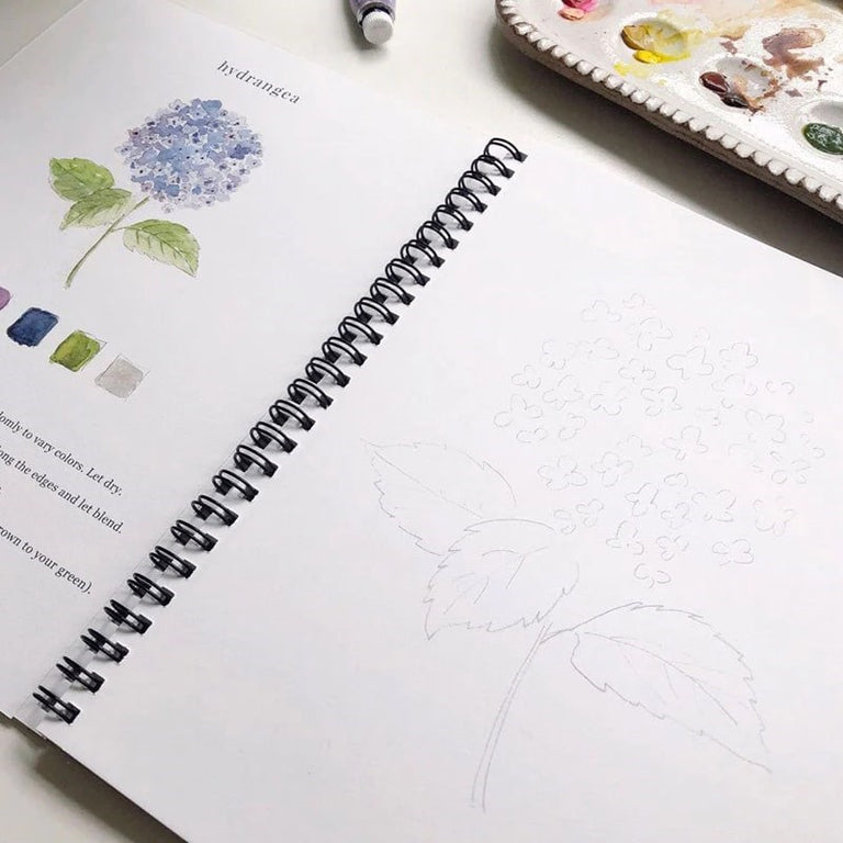 Emily Lex Studio Flowers Watercolor Workbook – Beautyhabit