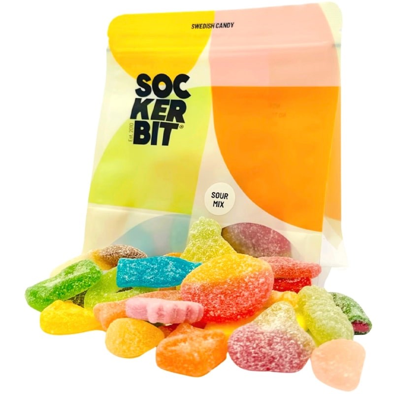 Sockerbit Sour Swedish Candy Mix – Beautyhabit